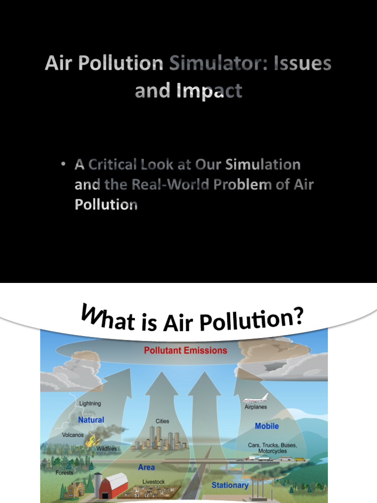 Air Pollution Simulator Presentation-1 | PDF
