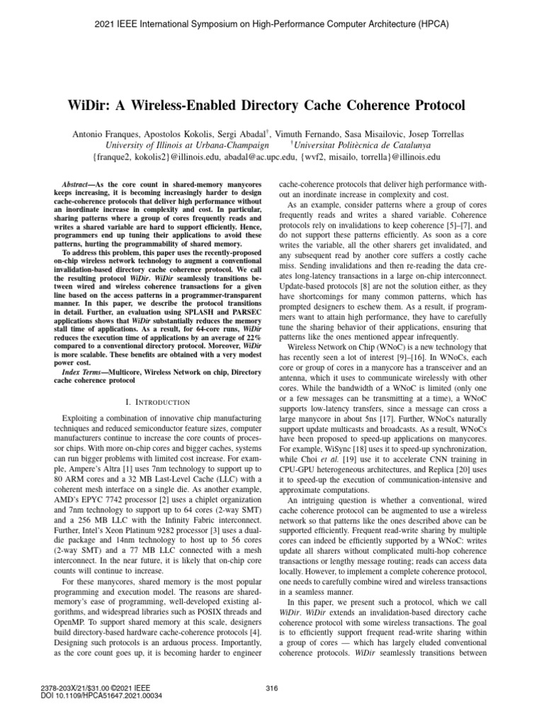 233700 a 316 | PDF | Computer Network | Multi Core Processor