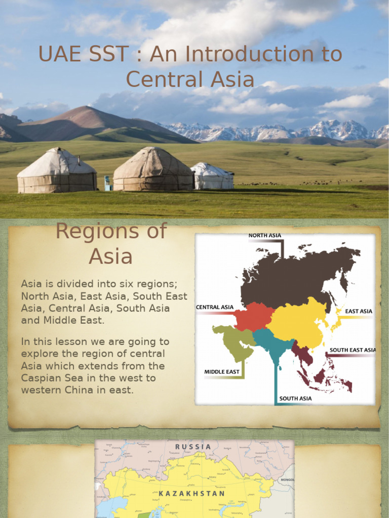 Introduction To Central Asia | PDF
