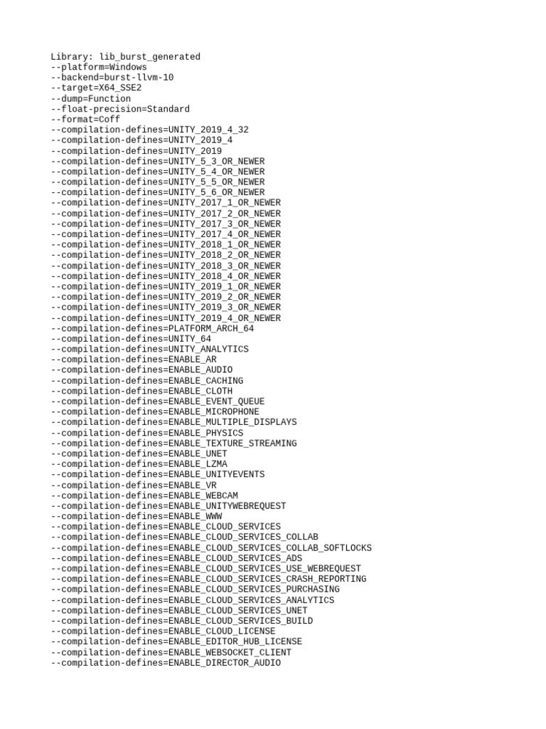 Lib Burst Generated | PDF | Software Engineering | Computer Science