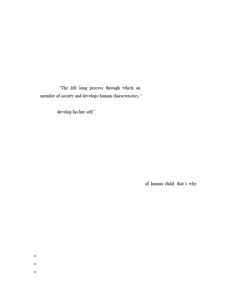 Understanding Socialization Processes | PDF | Id | Socialization