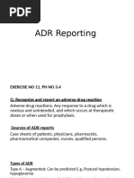 IPC ADR Reporting Form | PDF | Pharmacovigilance | Health Care