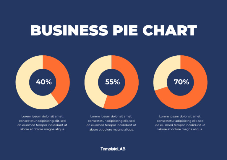 Business Pie Chart Template | PDF