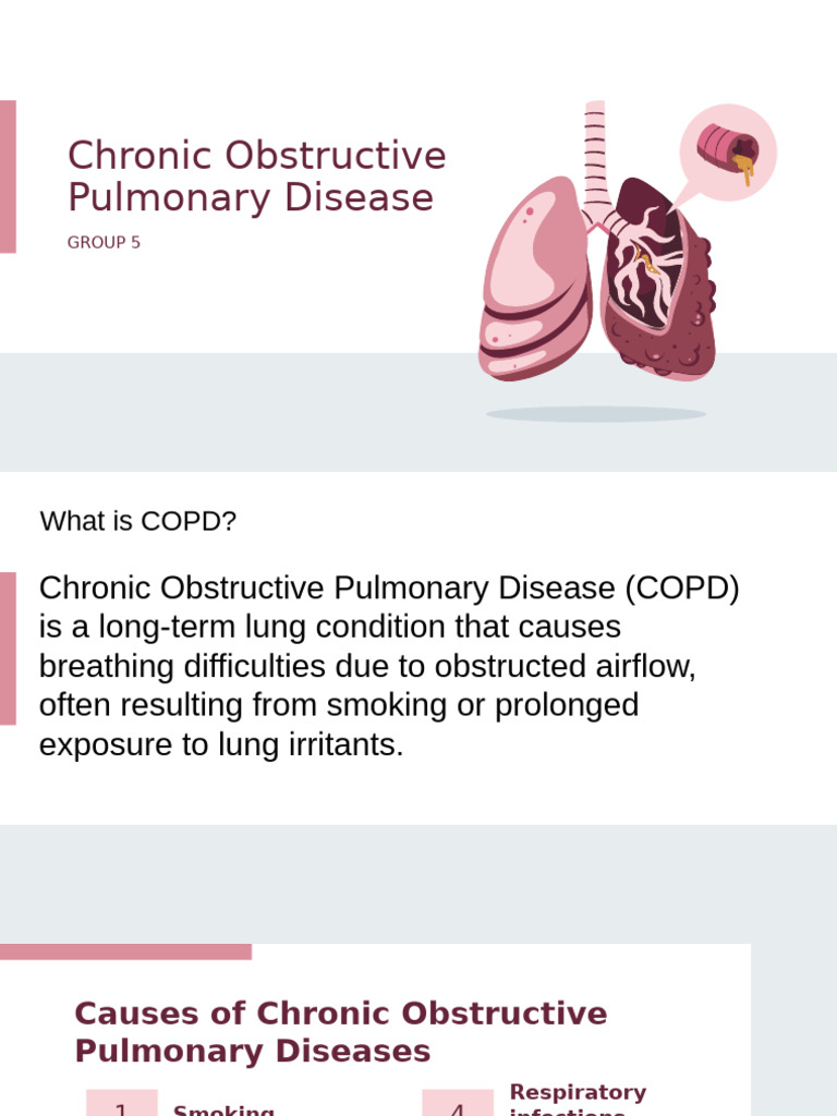 Chronic Obstructive Pulmonary Disease Copd Case Study | PDF | Chronic ...