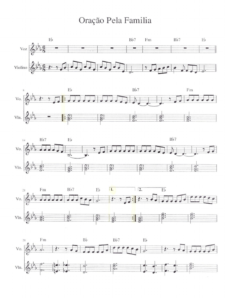 Oracao Pela Familia | PDF