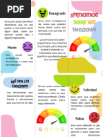 6 Emociones Basicas | PDF
