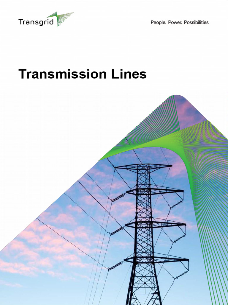 Safe Work Handbook Transmission Lines | PDF | Electrical Substation ...