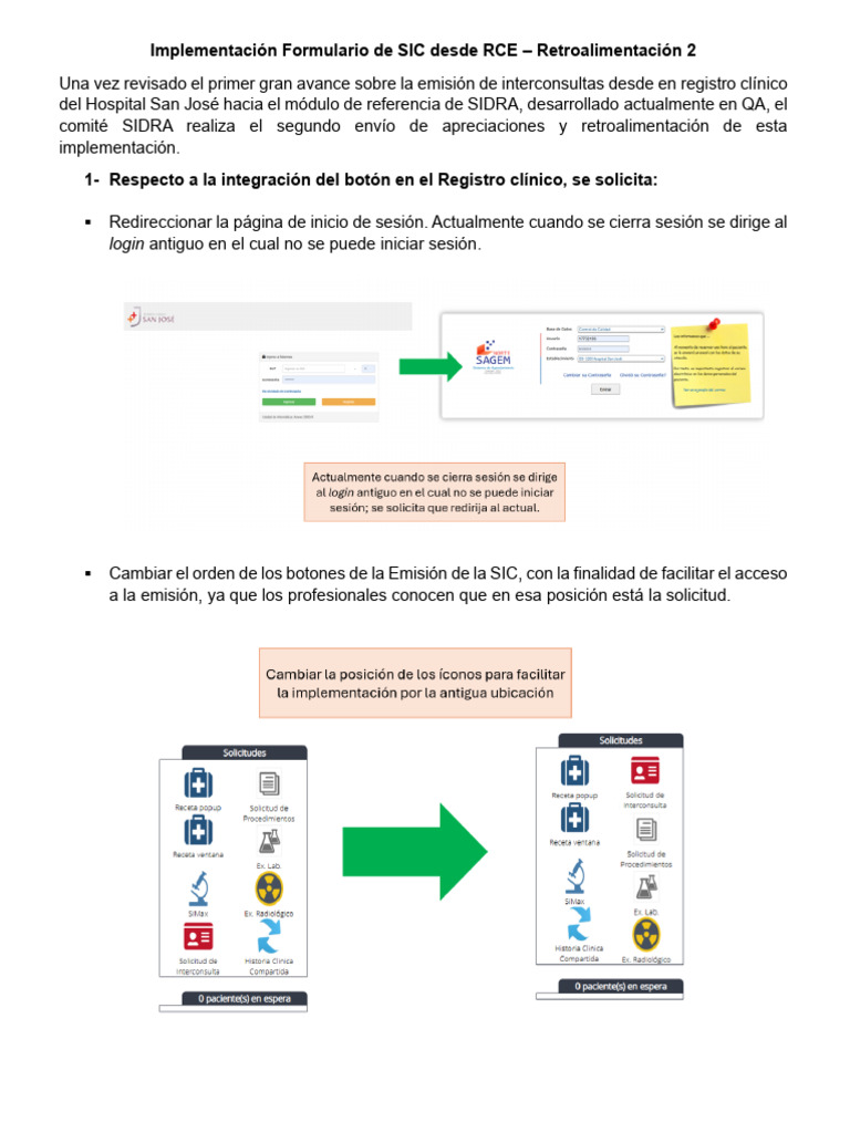 Implementación Formulario de SIC Desde RCE V2-1 | PDF | Informática | Tecnología