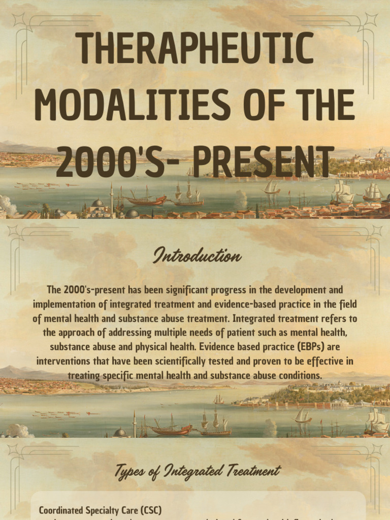 Therapeutic Modalities Report | PDF | Psychotherapy | Dialectical ...