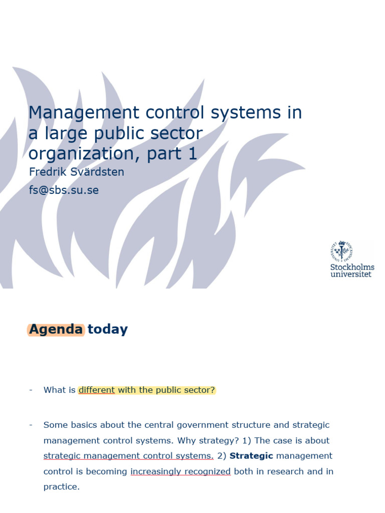 Management Control Systems Lecture 3 | PDF | Infrastructure | Prostate ...