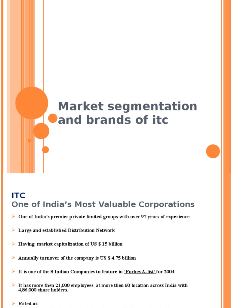 ITC Cigarette Brands and Market Overview | PDF | Tobacco | Economies