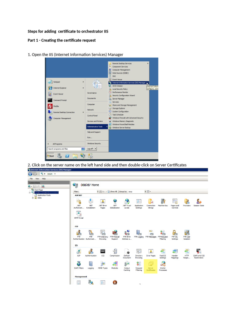 Certificate Change | PDF | Public Key Certificate | Internet Information Services