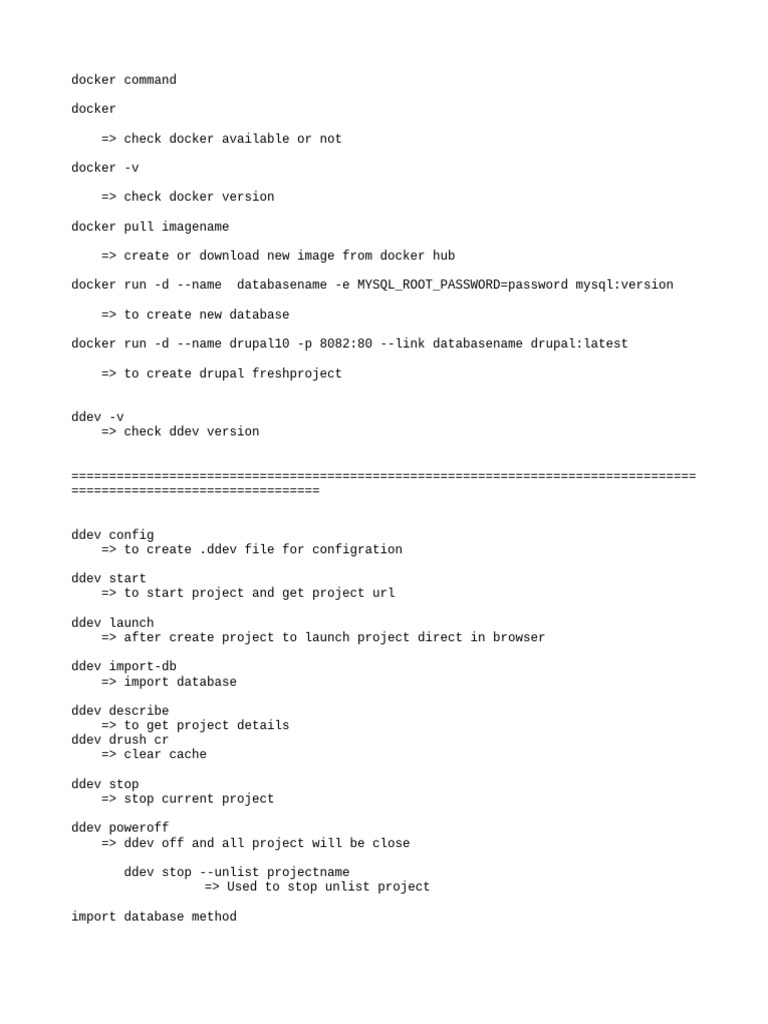 Docker Cli | PDF