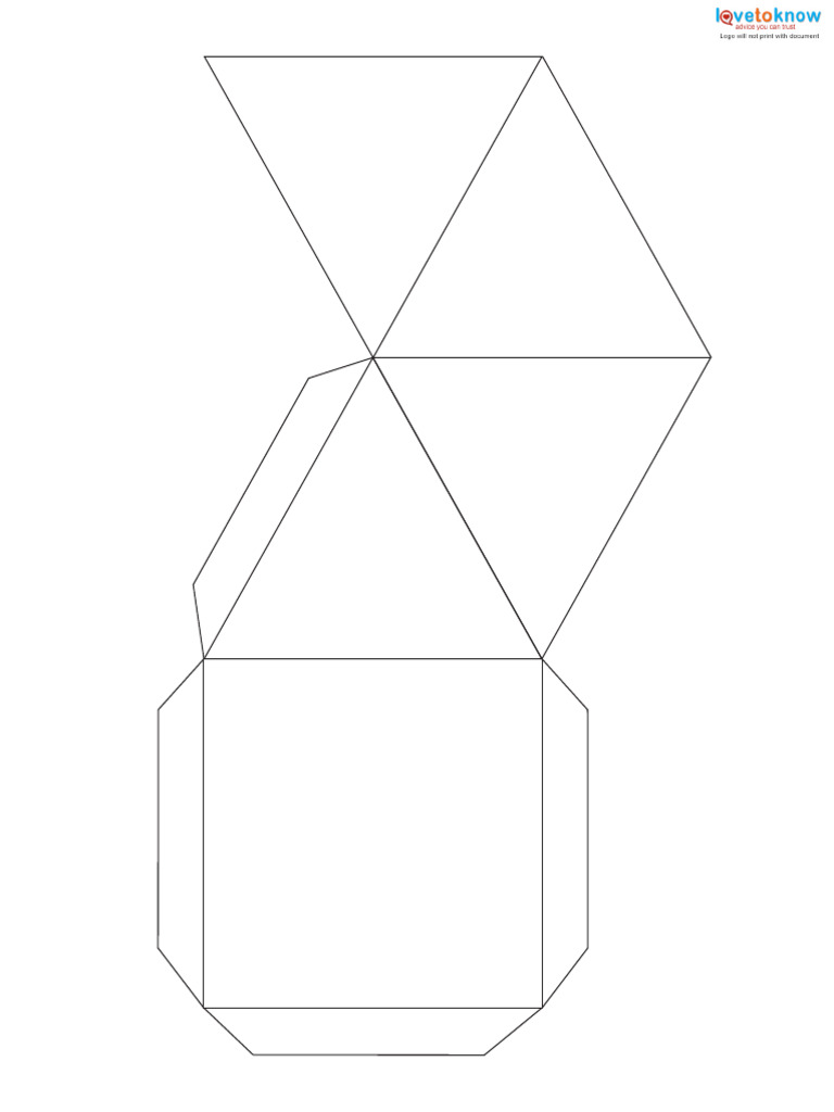 2243 How To Fold A Paper Pyramid Square Base | PDF