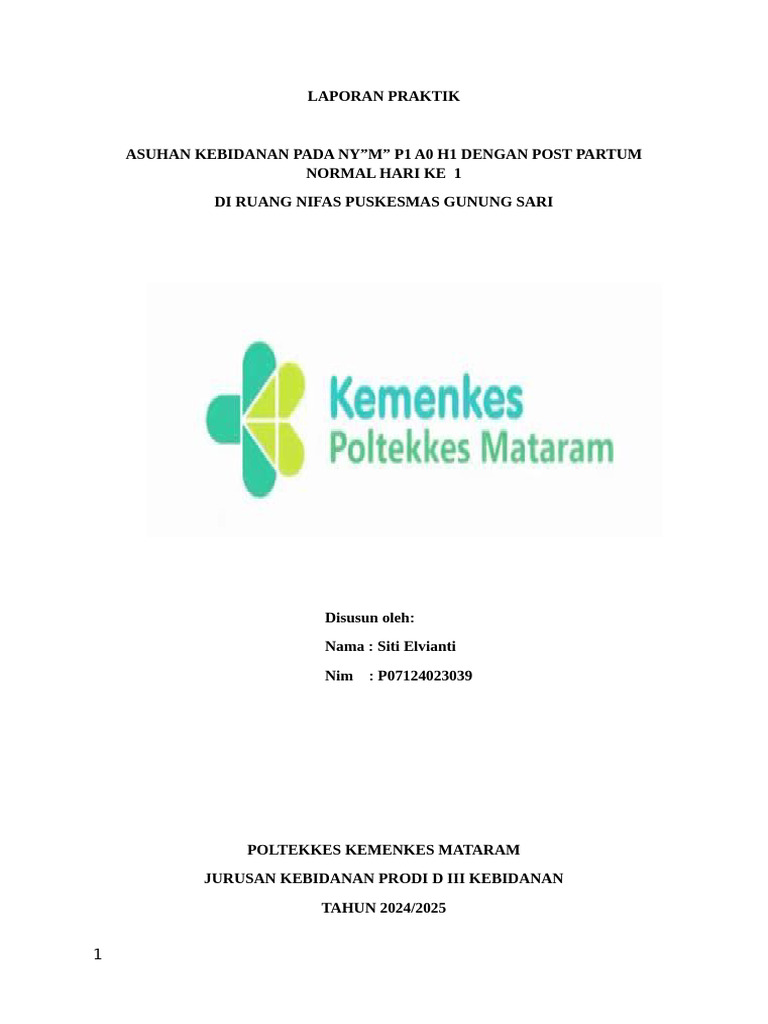 PKM Gunung Sari | PDF | Pengembangan Diri | Kesehatan Holistik