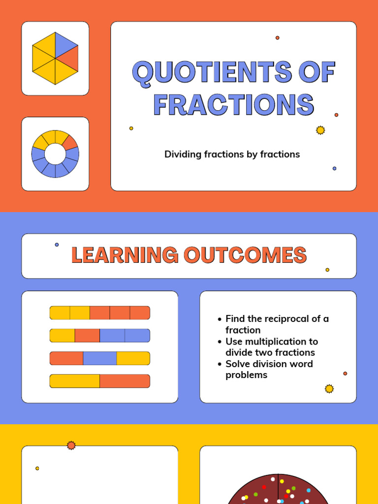 Quotients of Fractions Presentation (1) | PDF | Mathematical Notation ...