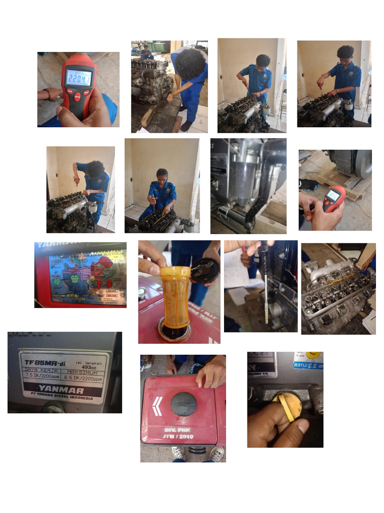 Gamabar Mesin Diesel | PDF