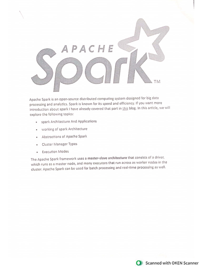 Spark | PDF