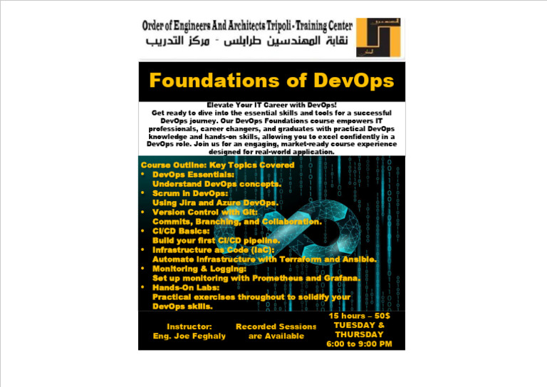 Brochure Foundations of Dev Ops | PDF