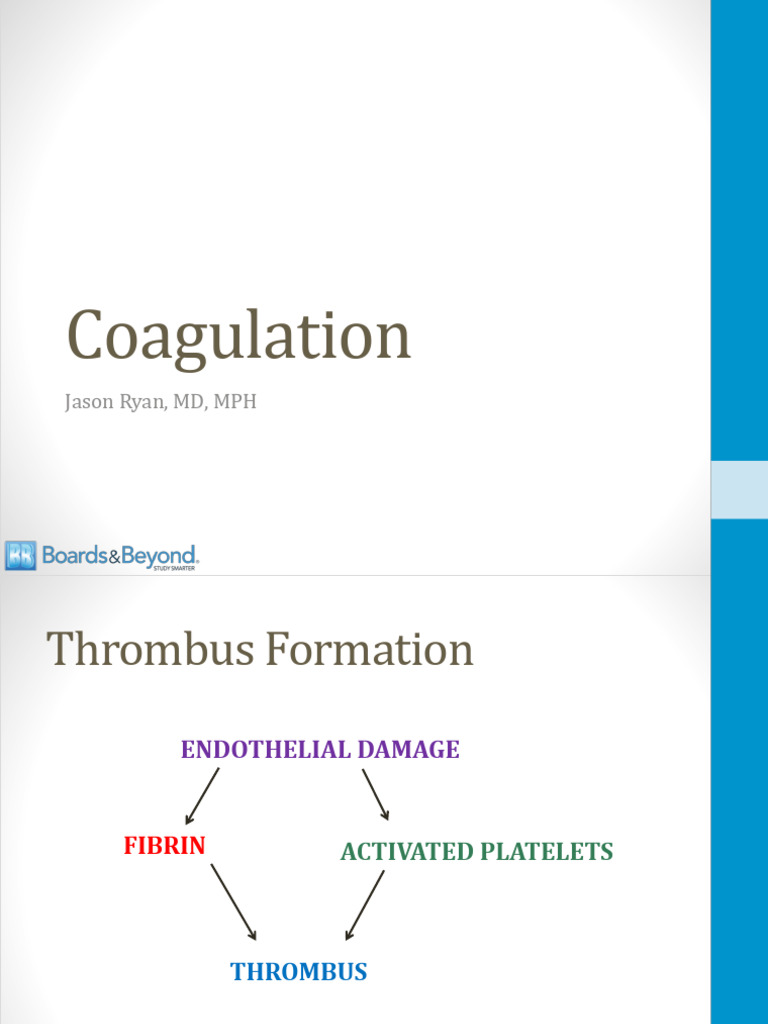 Coagulation Atf | PDF | Coagulation | Medical Specialties