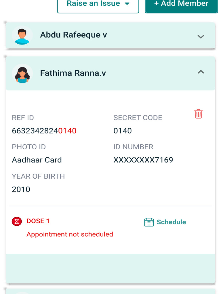 CoWIN Application | PDF