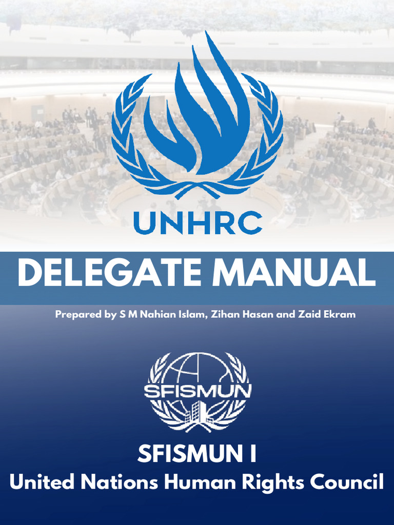 UNHRC Delegate Manual | PDF
