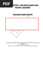 Ancold - Guidelines On Tailings Dam | PDF