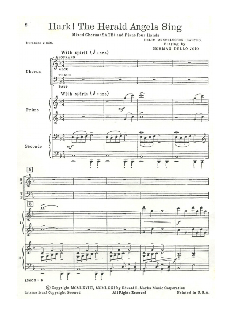 Eis Dos Anjos Harmonia | PDF