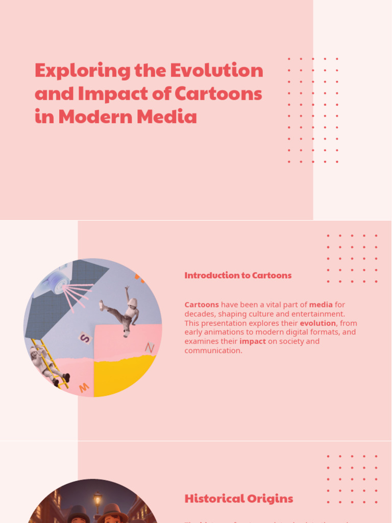 Slidesgo Exploring The Evolution and Impact of Cartoons in Modern Media ...