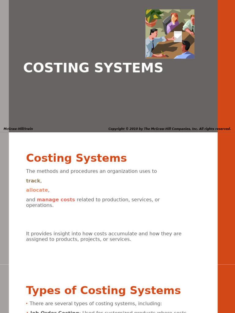 4 Costing Systems | PDF | Technology & Engineering