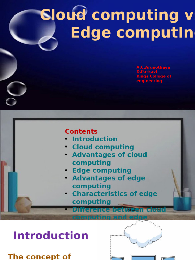 Cloud Vs Edge Computing | PDF