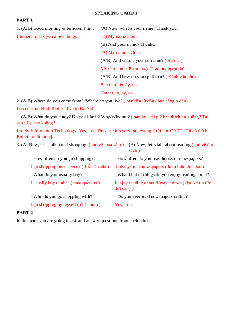 Ta3 K17 Card 1 | PDF