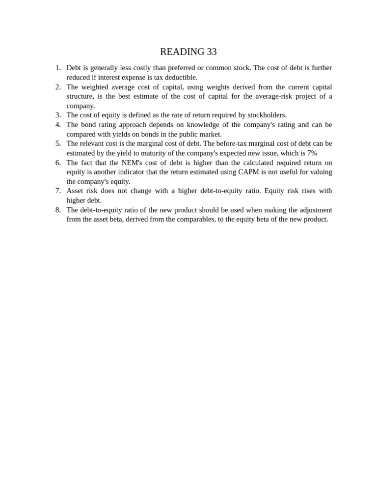 Corporate Finance Essentials | PDF | Finance & Money Management