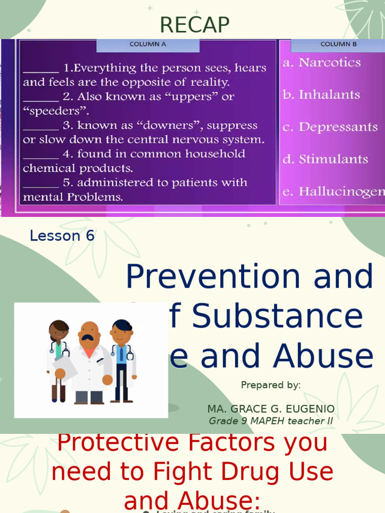 Strategies for Preventing Substance Abuse | PDF