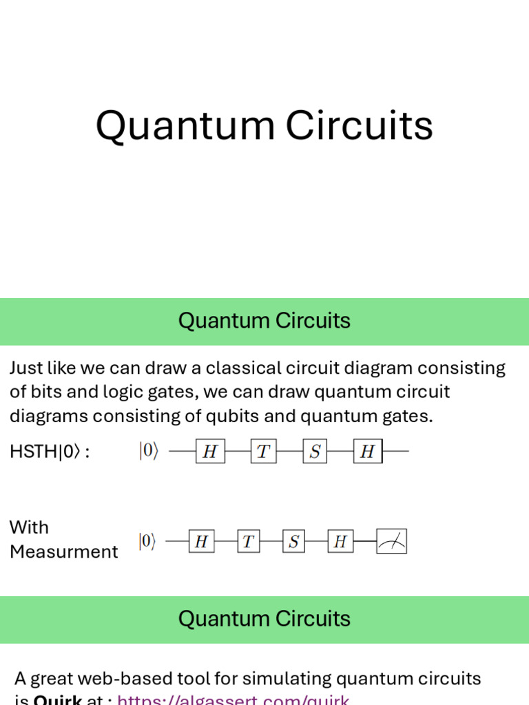 Quantum_circuits | PDF | Quantum Computing | Matrix (Mathematics)