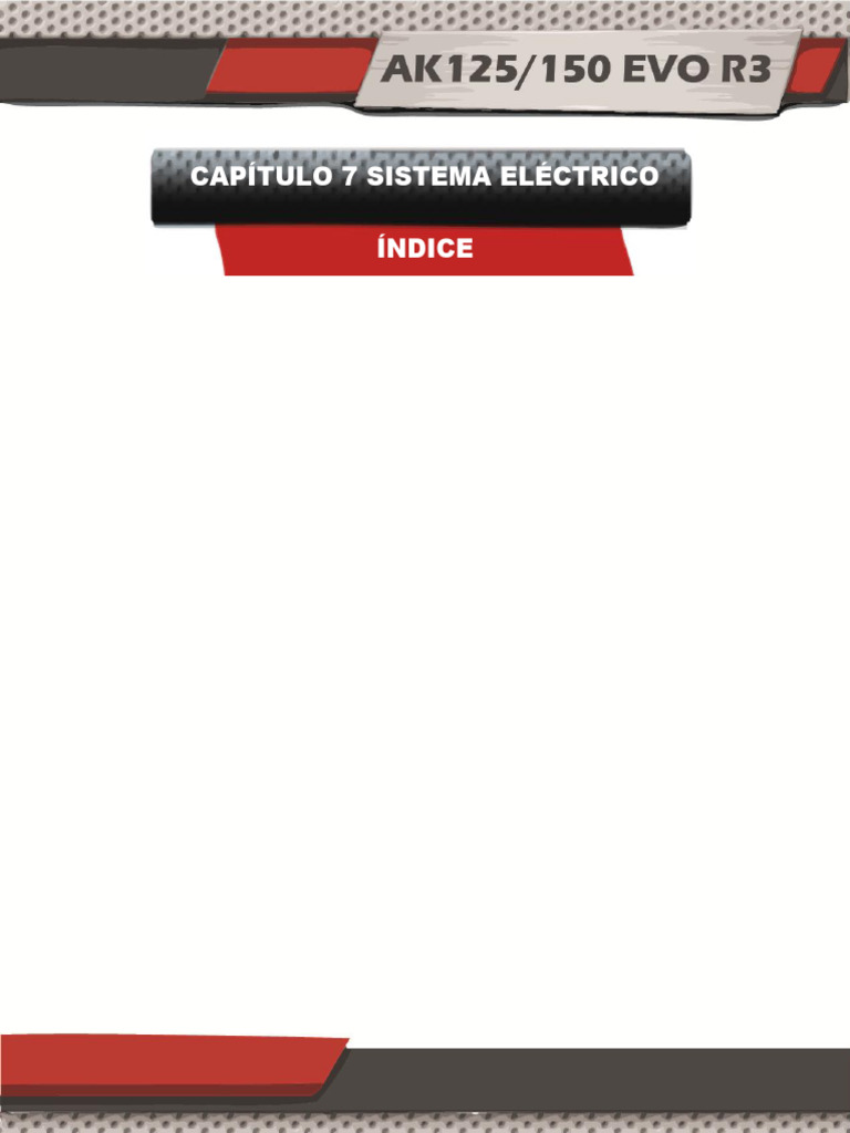 7R Sistema Electrico EVO R3 PDF | PDF | Inductor | Corriente eléctrica