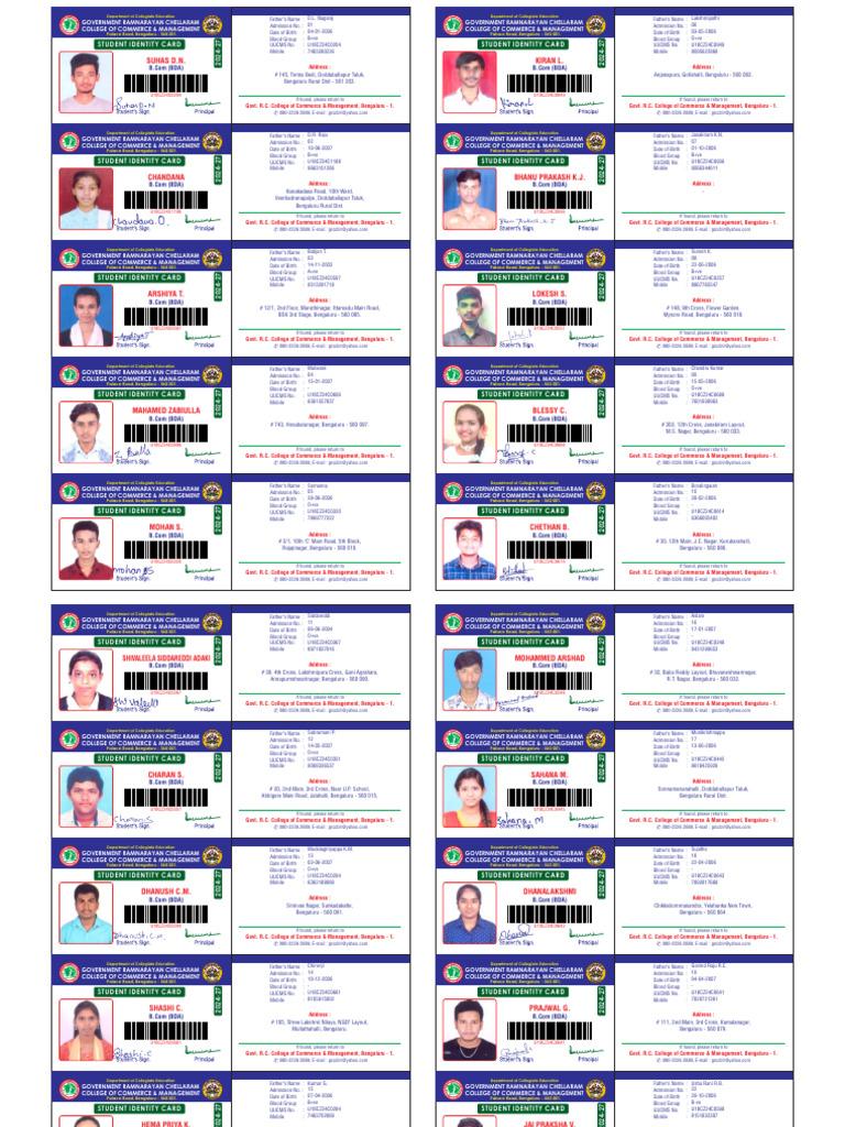 1st B.Com BDA (1-73) | PDF