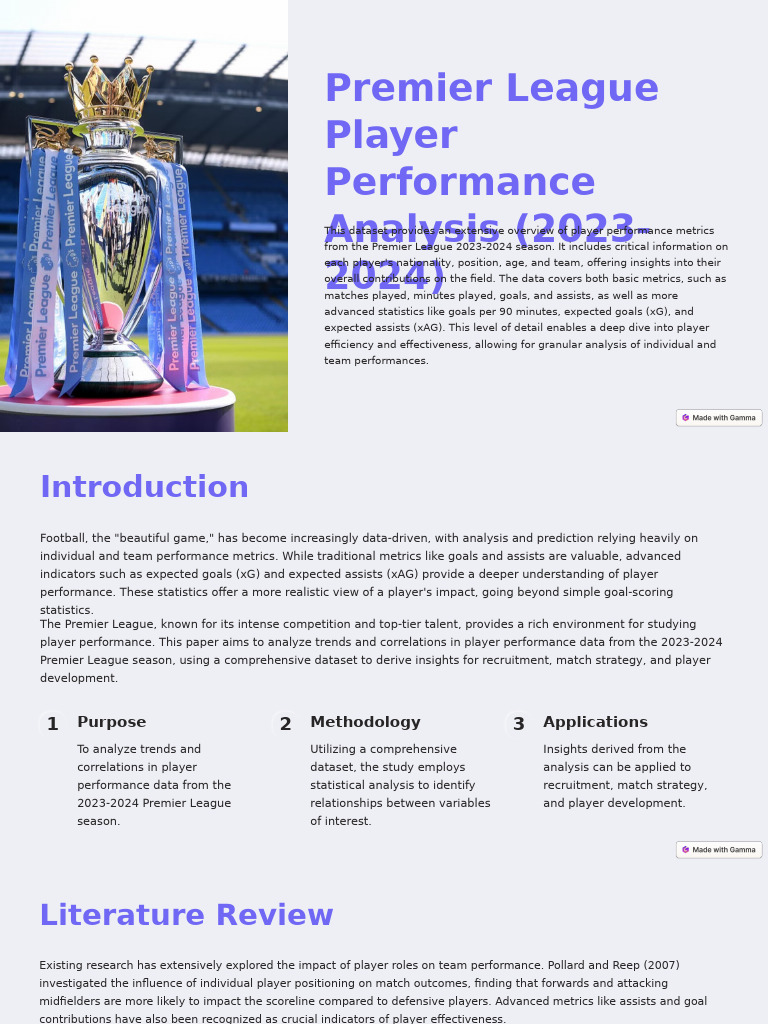 Premier League 2023-2024 Player Stats | PDF | Cognition