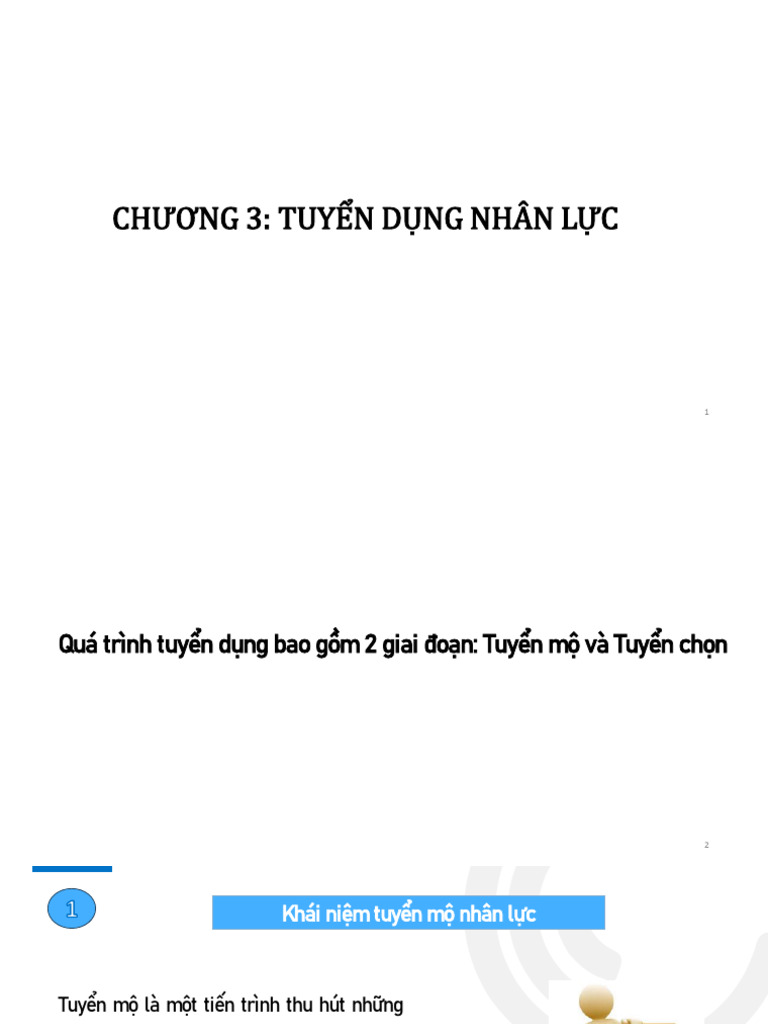 Tuyển Dụng Nhân Lực (Tham KH O) | PDF