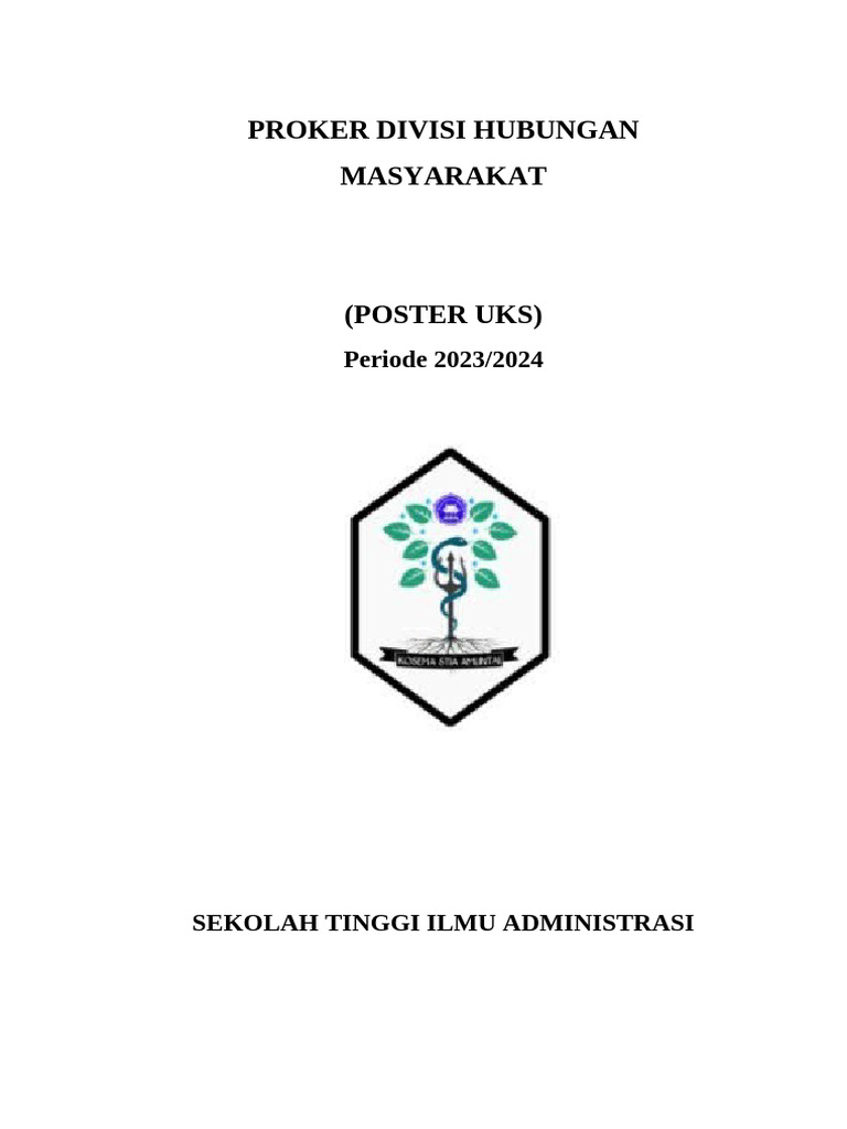 Proker Divisi Hubungan Masyarakat | PDF