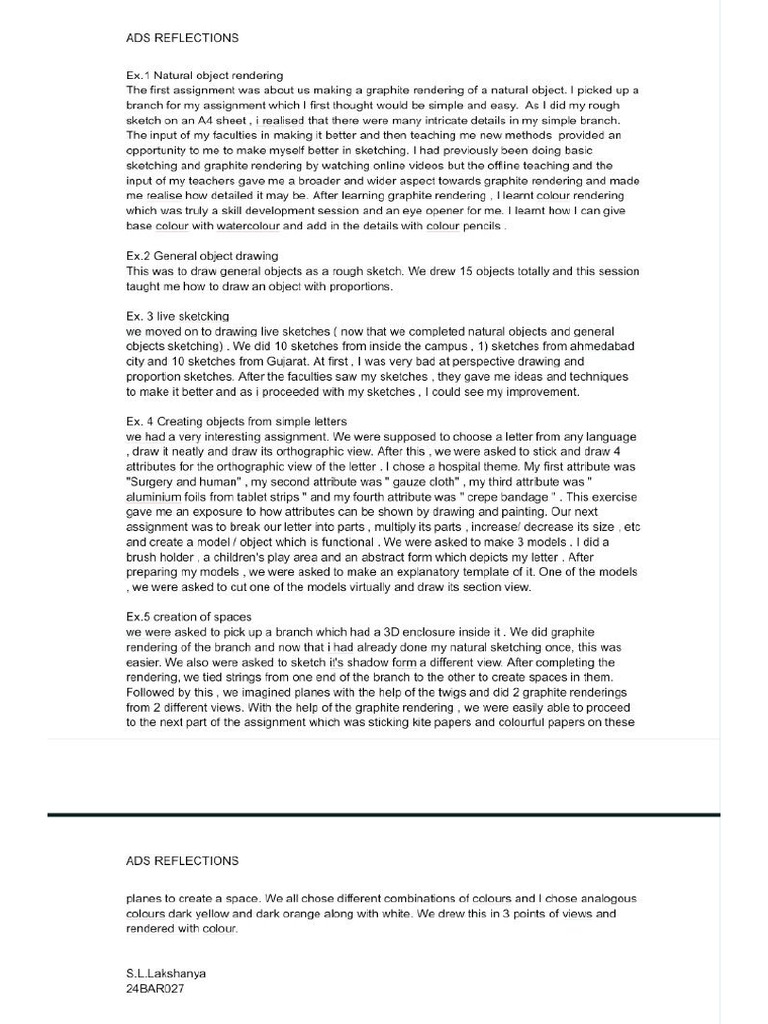 Ads Reflections | PDF