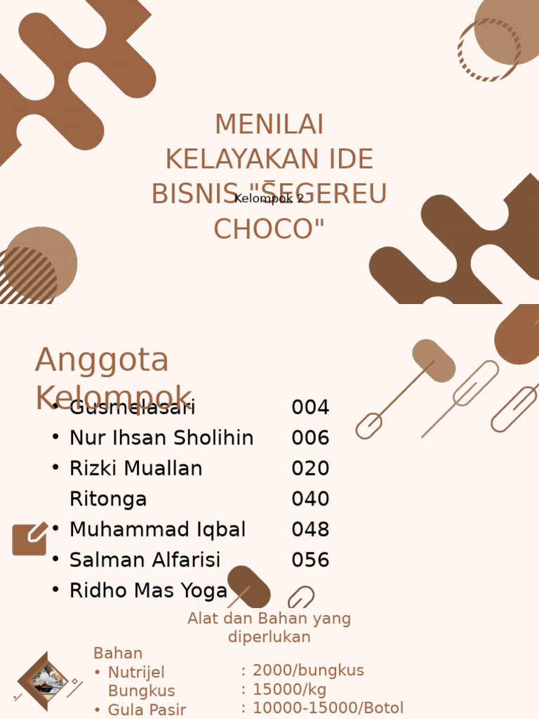 Eship-2 Segereu Choco | PDF | Bisnis