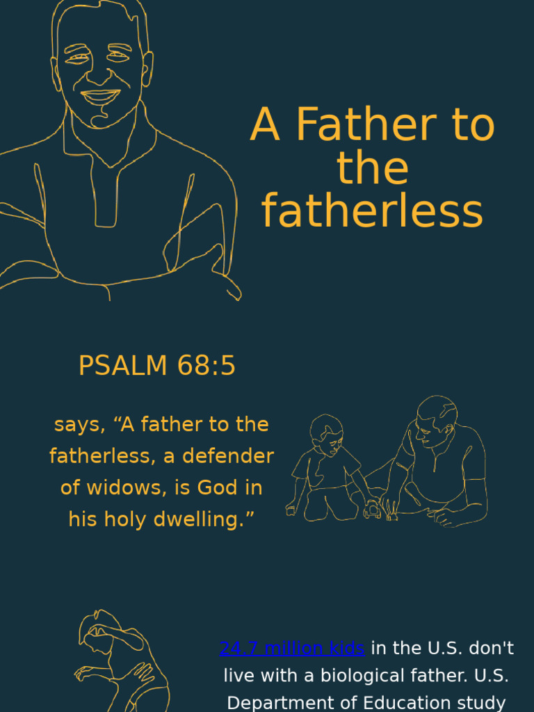 A Father To The Fatherless | PDF | God The Father | Jesus