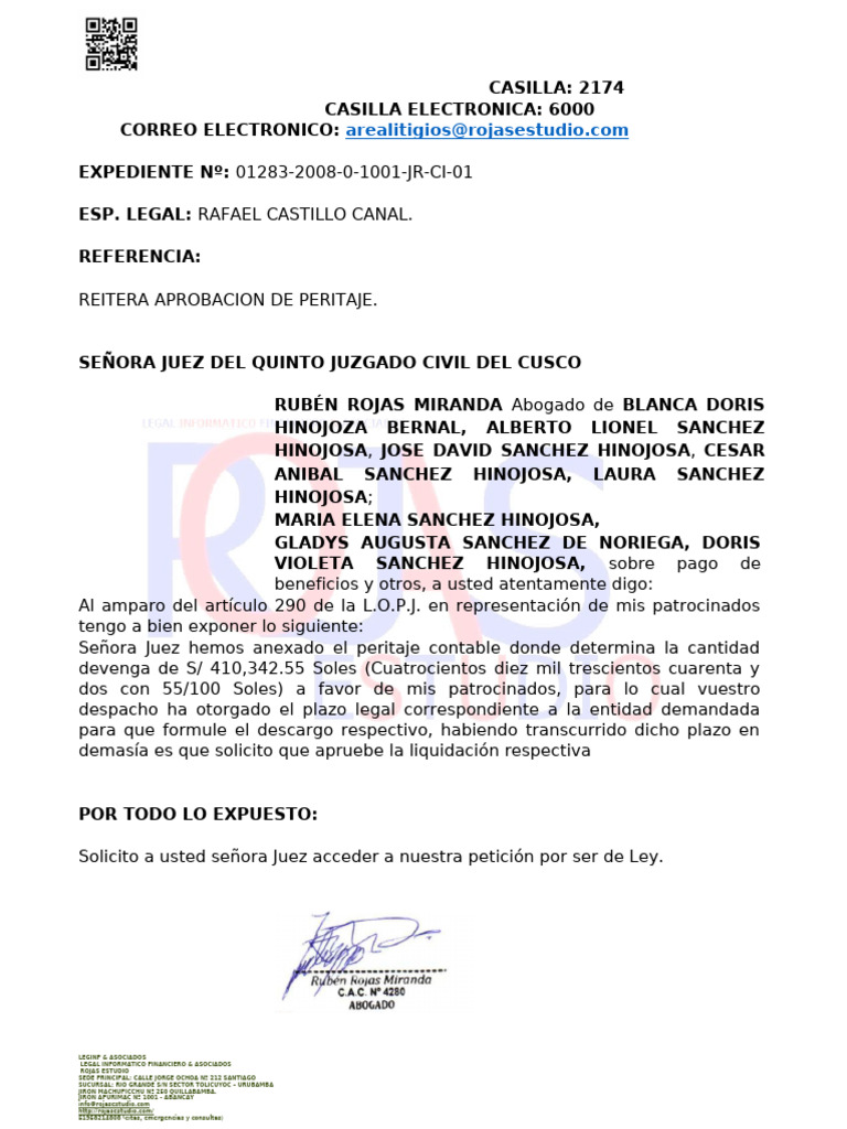 Solicita Se Aprueba Liquidacion | PDF | Ciencias sociales | Hogar, jardinería y bricolaje