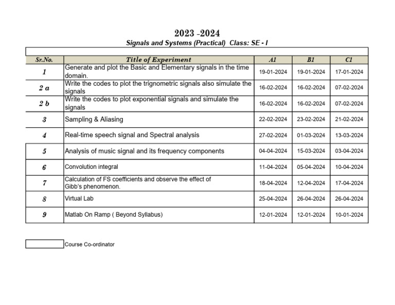 SS-Practical Plan | PDF