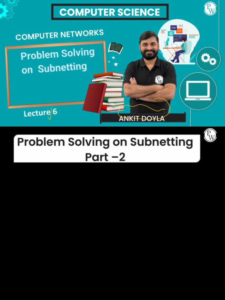 Problem Solving On Subnetting Part - 2 Ankit Sir | PDF