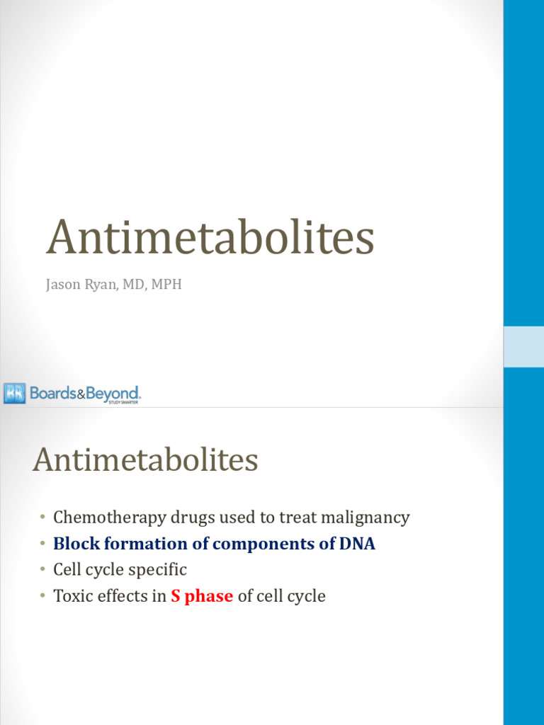 Antimetabolites Atf | PDF | Medical Specialties | Clinical Medicine