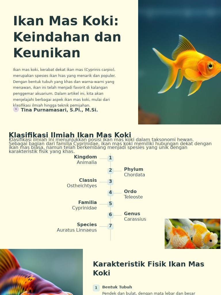 Ikan-Mas-Koki-Keindahan-dan-Keunikan | PDF