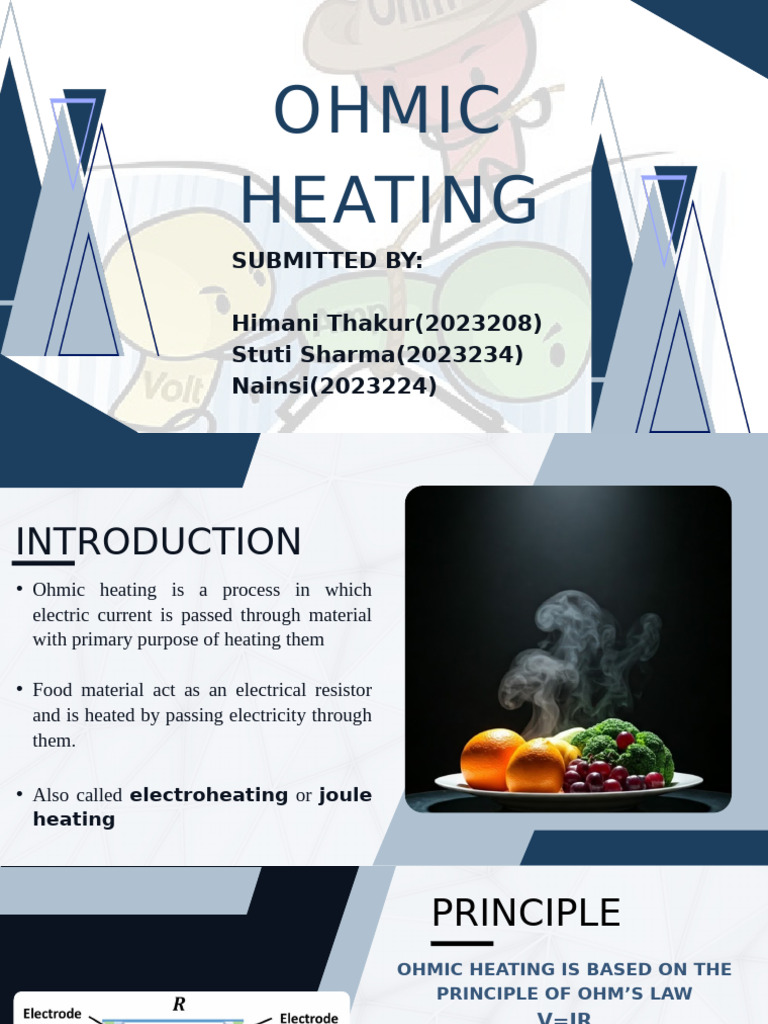 Ohmic Heating NFPT - 20241018 - 051146 - 0000 | PDF | Electric Current ...