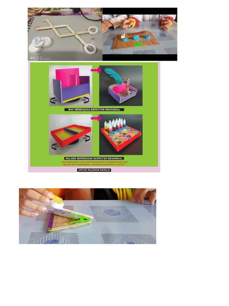 Contoh Projek Mekanikal RBT TINGKATAN 2 | PDF